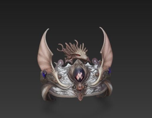 🐉 Dragon crown for Monster High or Ever After High dolls・Free 3D File ...