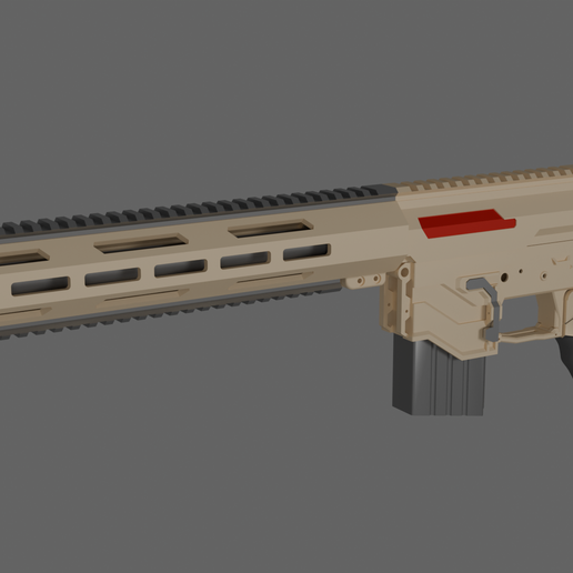 STL file Airsoft V2 Gearbox Bullpup Kit 🔫 ・3D print model to download・Cults