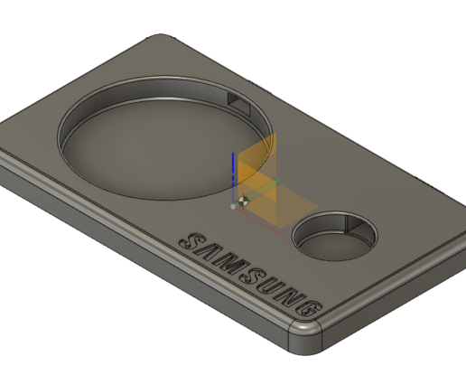 📞 Samsung Wireless Phone and Watch Charging-Dock Flat・Free STL File for ...