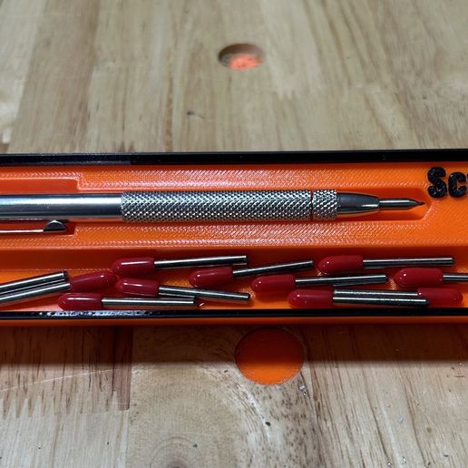 🖊️ Gridfinity Metal Scriber Pen Holder・Free STL File for 3D printing・Cults