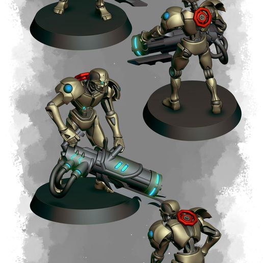 ♟ Criptors Army: Volume 1・ 3D File for 3D printing・Cults
