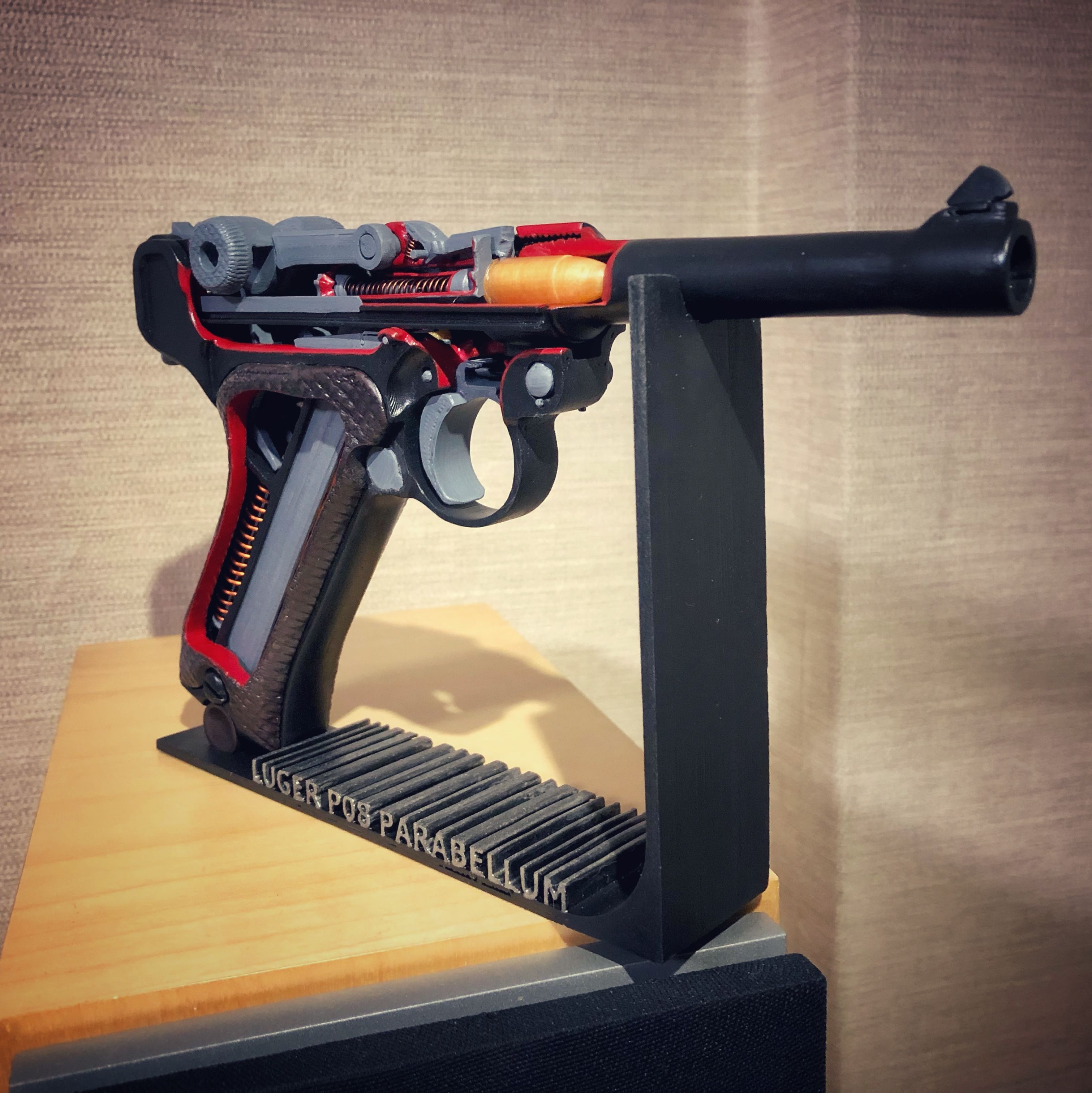 Download file Luger P08 "Parabellum". • 3D print template ・ Cults