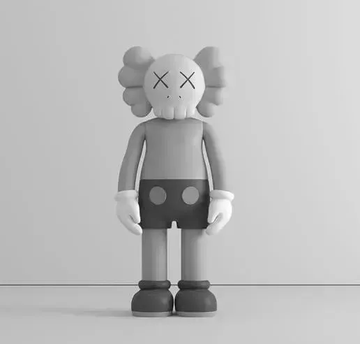 👥 Kaws Companion Colored・ STL File for 3D printing・Cults