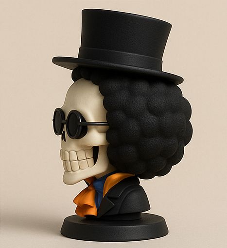 👤 Brook Bust・ STL File for 3D printing・Cults