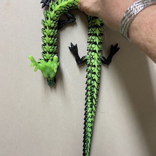 3D printer Articulated Dragon • made with Prusa mk3s・Cults