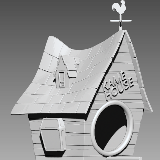 🐦 Bird House Kame House Dragon Ball・ 3D File for 3D printing・Cults