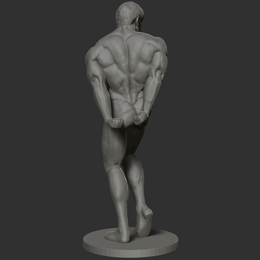 side tricep pose hands