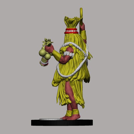 🌍 omolu obaluaê lord of healing Orixa・ STL File for 3D printing・Cults