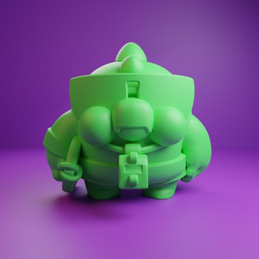 Stl File Buzz Brawl Stars・3d Printer Design To Download・cults