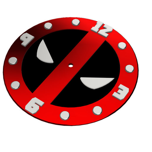 ⌚ DeadPool Watch (2 models)・ STL File for 3D printing・Cults