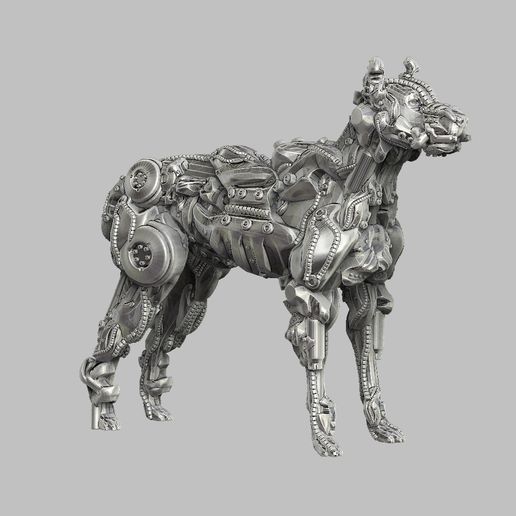 STL file robot dog a01 🤖 (OBJ)・3D print design to download・Cults