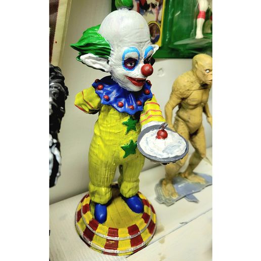🤡 Shorty the Clown・ STL File for 3D printing and CNC machining - Laser ...