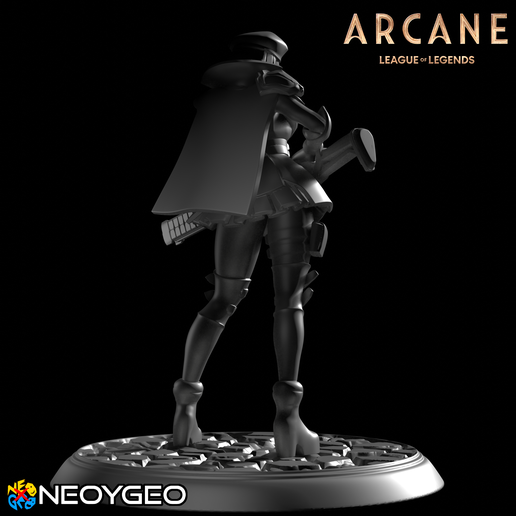 🎲 CAITLYN ARCANE COMMANDER - LEAGUE OF LEGENDS・ STL File for 3D ...