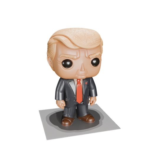 👾 Donald Trump Funko Style Figure – 3D Print Ready STL + GLB・ STL File ...