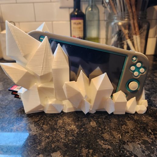 🔮 Crystal Dock for Nintendo Switch v3・ STL File for ・Cults
