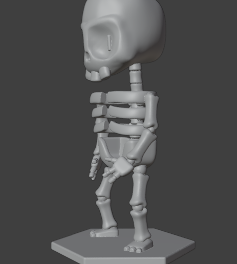 💀 stumble guys skeleton・Free STL File for 3D printing・Cults