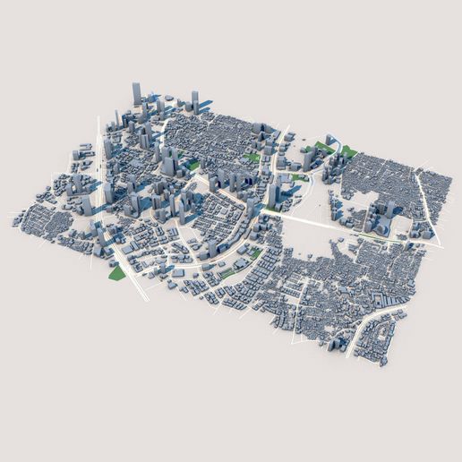 3D file Gama Tower Wisma 46 Jakarta Indonesia 🇮🇩 ・Template to download ...