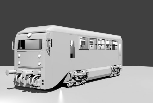STL file Train series 814 🚆 (OBJ)・3D print design to download・Cults