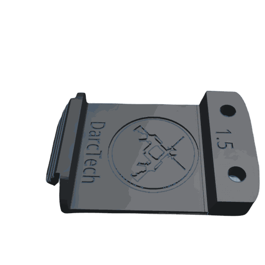 🧞‍♂️ 1.5 IWB Angled Edge Belt Clip・ STL File for 3D printing・Cults