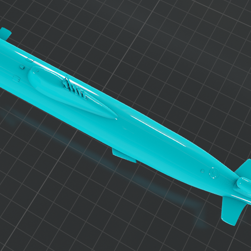 🚢 Russian submarine K-284 Akula SHIP MODEL・ STL File for 3D printing・Cults