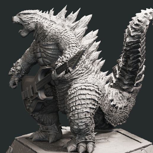 🎨 GODzilla STL for 3D Printing・ STL File for 3D printing・Cults