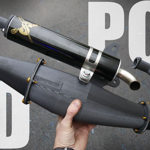 🪴 POT booster MBK in 3D・Free STL File for 3D printing・Cults