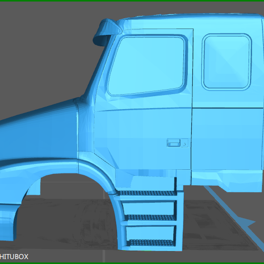 STL file volvo nh teto baixo velho 🌆 ・3D printable model to download・Cults