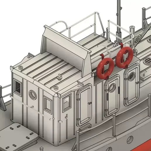 🚢 Riverboat project 376 "Yaroslavets", HO scale・Free STL File for 3D ...