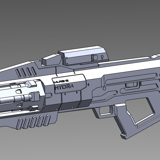 😇 Halo infinite Hydra launcher .1/18 deluxe・ STL File for 3D printing・Cults