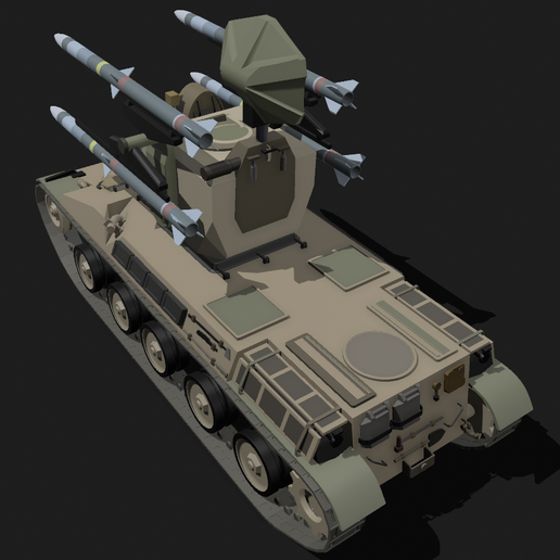 🪖 Scud Missile Tank ( 1/18 Scale Prop )・ STL File for 3D printing・Cults