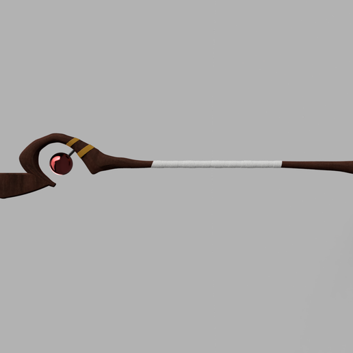 STL file Megumin Magic Explosion Staff - KonoSuba 🪄 ・3D printer model ...