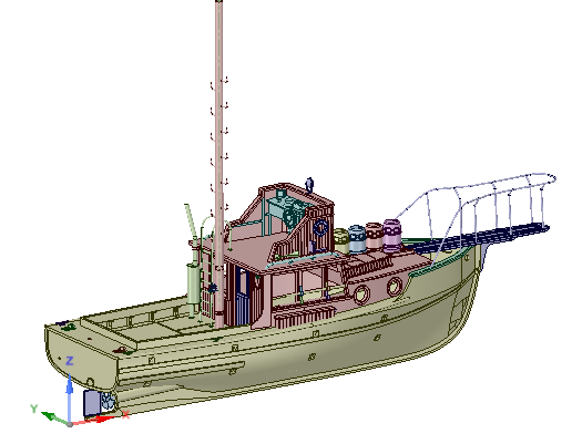 🚢 Orca ship model ship boat・ STL File for ・Cults