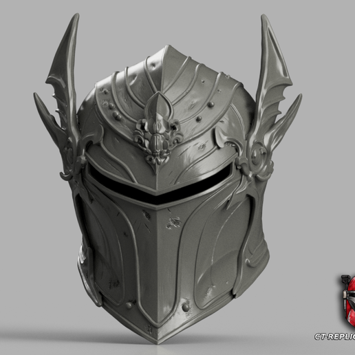 🪖 Fantasy Medieval Knight Helmet 1:1 Cosplay Replica・ STL File for 3D ...