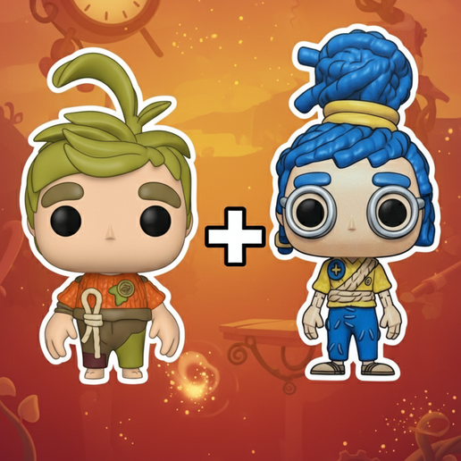 🧑‍🤝‍🧑 Cody & May Funko Style Couple Bundle + Printable Boxes | It Takes ...