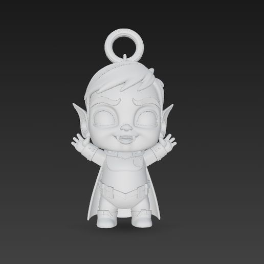 🗝️ Cute Characters, Portable Style.・ STL File for 3D printing・Cults