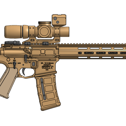 🔫 KS1 L403A1 (UK MoD) READ DESC!!!!・ STL File for 3D printing・Cults