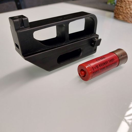 🐚 SSG10 / VSR10 Shotshell magazine adapter Shotgun Shell・ STL File for ...