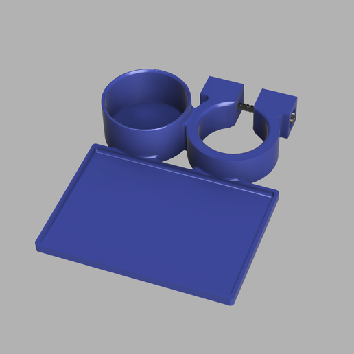 🚰 Bench Grinder water Holder・Free STL File for 3D printing・Cults