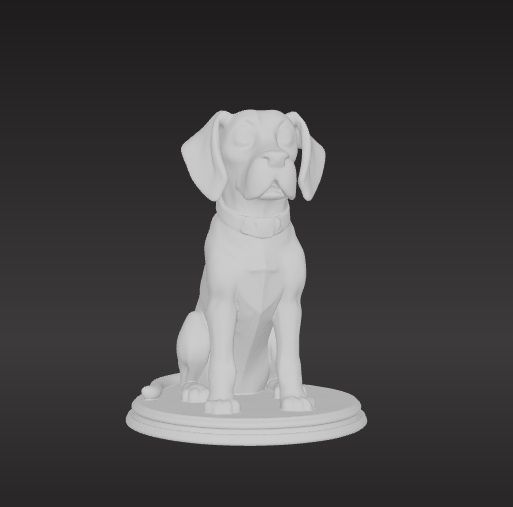 STL file Beagle 🐕 ・3D print design to download・Cults