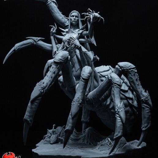 👾 Lolth・ STL File for 3D printing・Cults