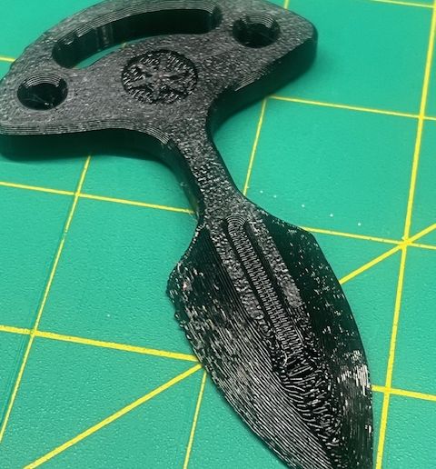 🗡️ Push dagger・3D Print with the Bambu Lab P1S 3D printer・Cults