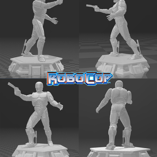 🦸 ROBOCOP RESIN 4K・ 3D File for 3D printing・Cults