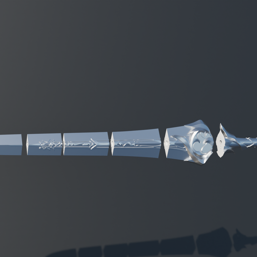 STL file Honkai Impact 3rd Senti Sword 3D print model Herrscher of the ...