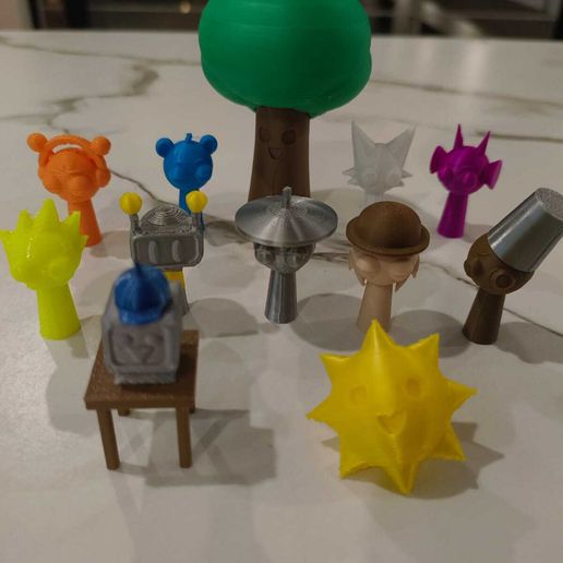 🌳 Sprunki friends characters 12・ STL File for 3D printing・Cults