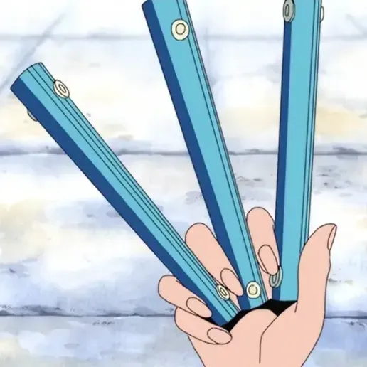 STL file Nami’s Clima-Tact Weather Weapon Stick (First Version) 🔫 ...