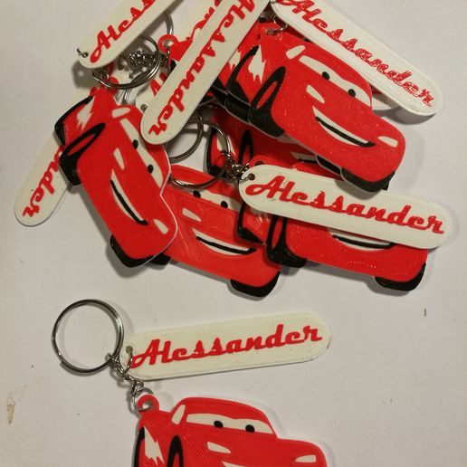 🗝️ Multicolor in one layer - Keychain Keychain Keychain Lightning ...