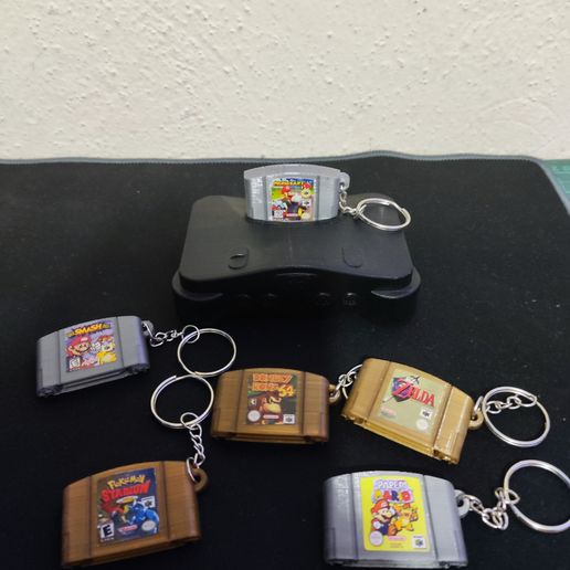🗝️ Nintendo 64 mini (compatible with keychains) compatible with n64 ...