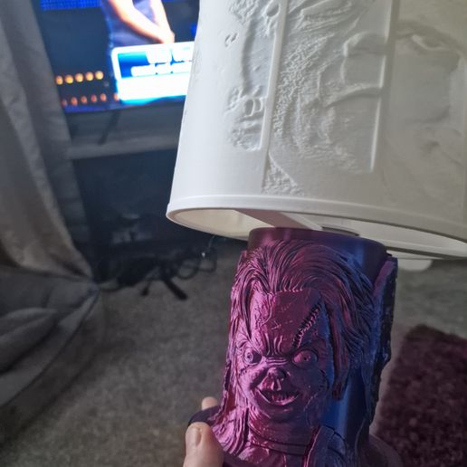 3D file Horror Lamp - Commercial License 🔦 ・3D printable model to ...