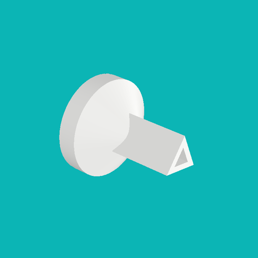 3D file Triangle funnel for clay extrusion 🔺 ・3D printable design to ...