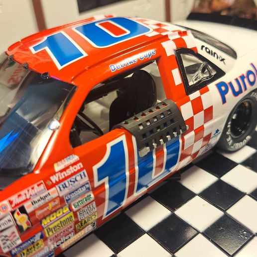 🪟 Assorted 1/24 NASCAR Window Nets・ STL File for 3D printing・Cults